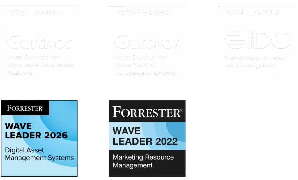 Aprimo Recognized as a Leader in DAM and MWM by Forrester, Gartner, and IDC